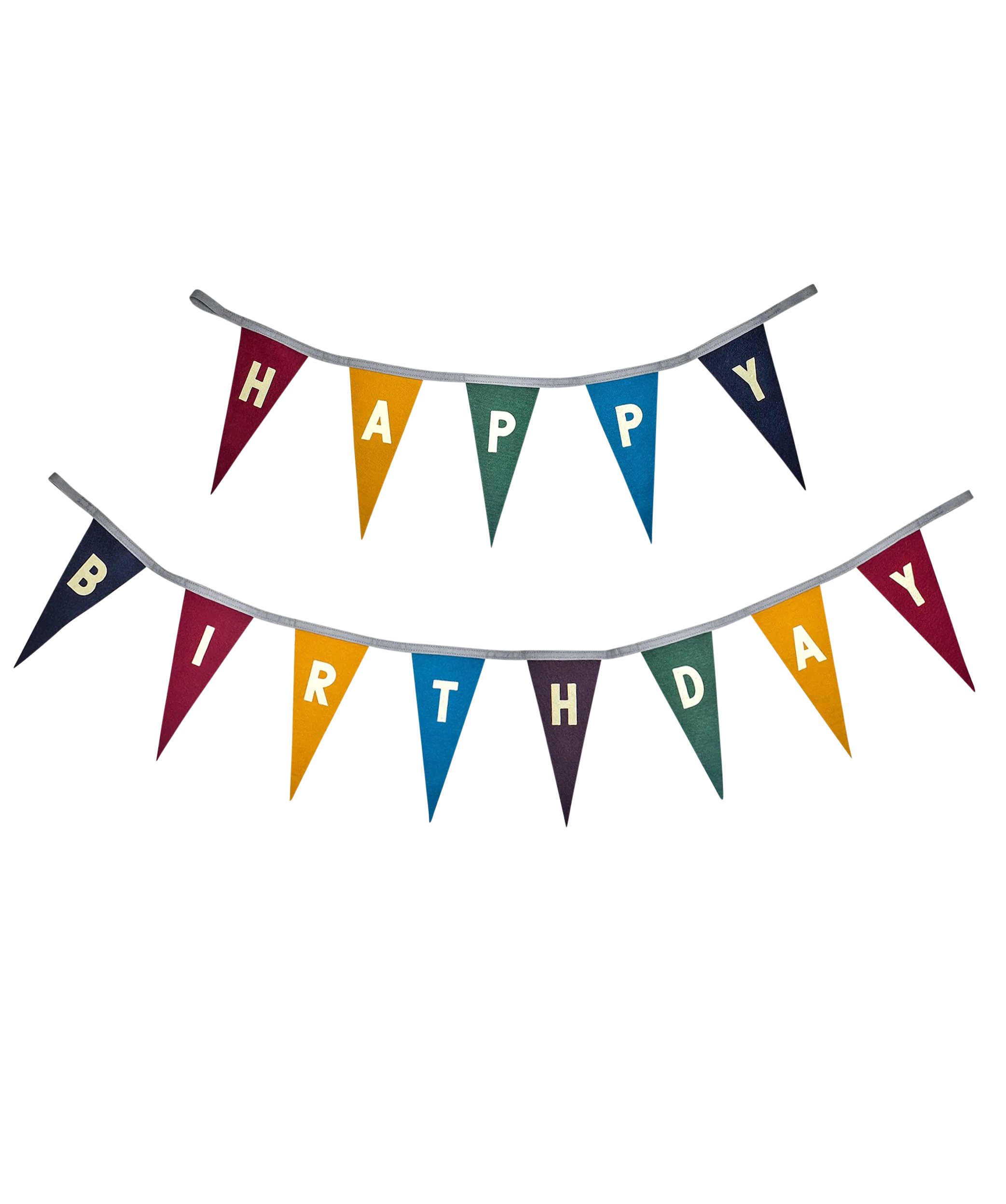 Birthday Banner Pennant Template