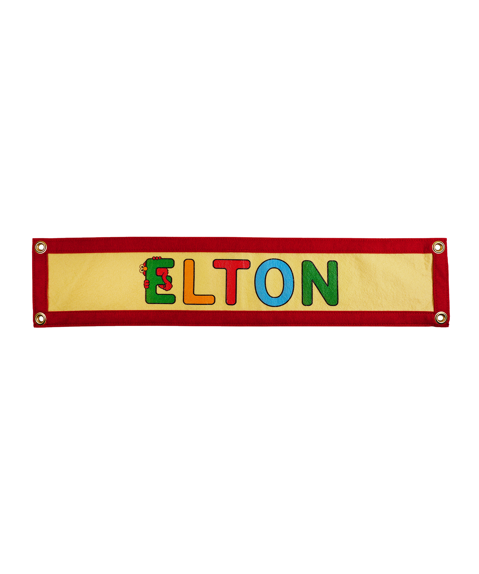 Personalized Elmo Name Camp Flag • Sesame Street x Oxford Pennant