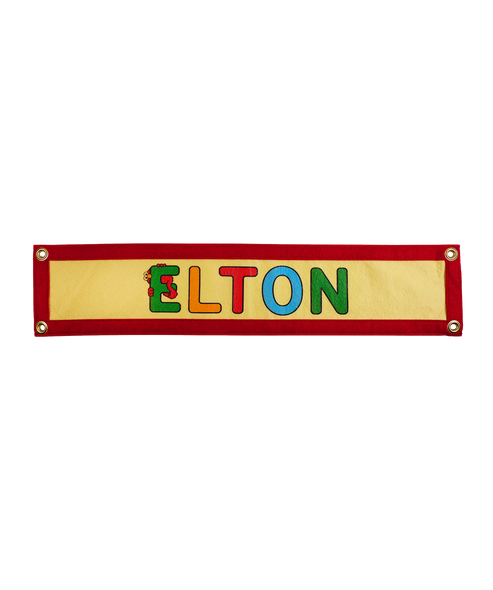 Personalized Elmo Name Camp Flag • Sesame Street x Oxford Pennant