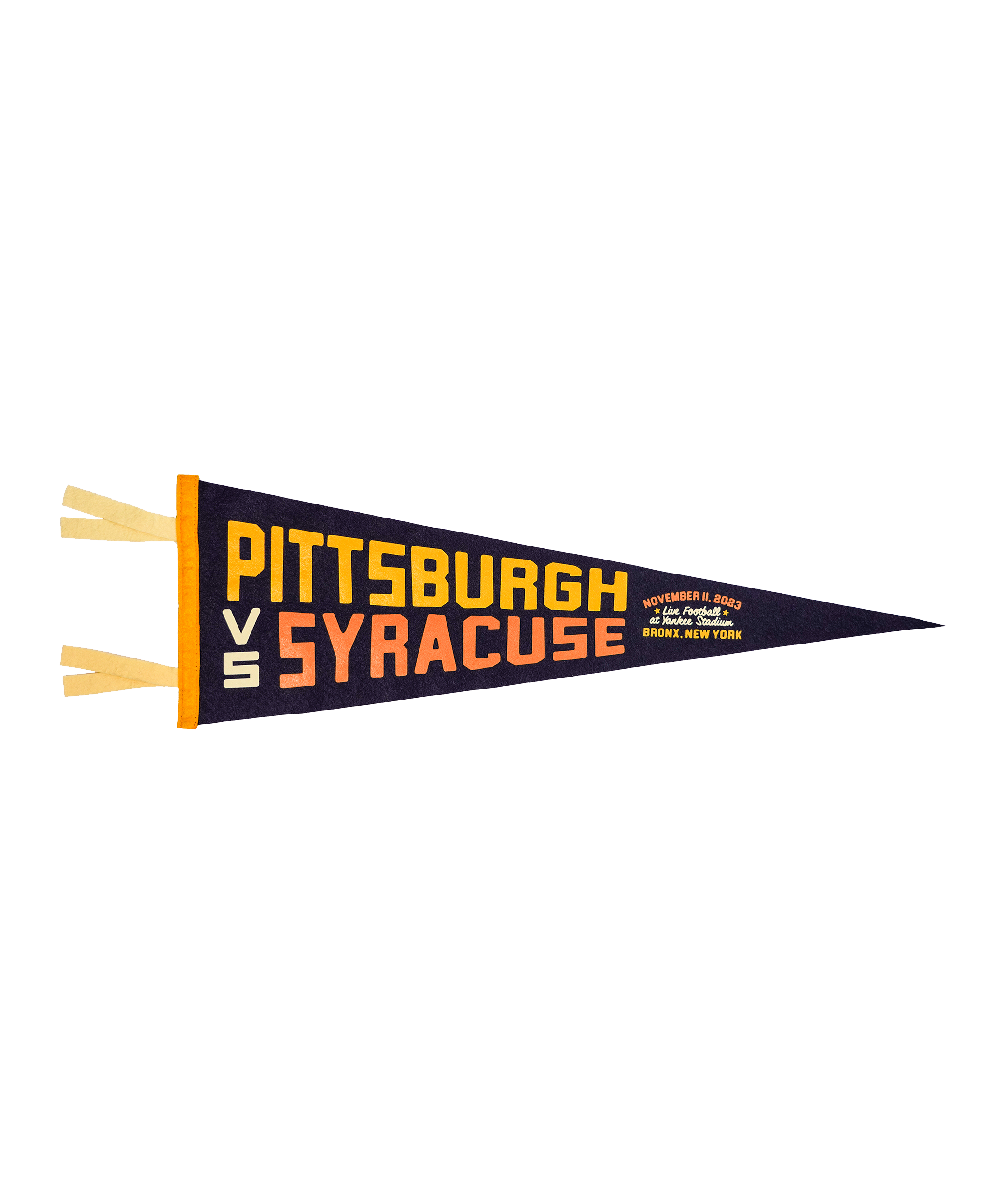 Pitt vs 'Cuse Commemorative Pennant | Oxford Pennant
