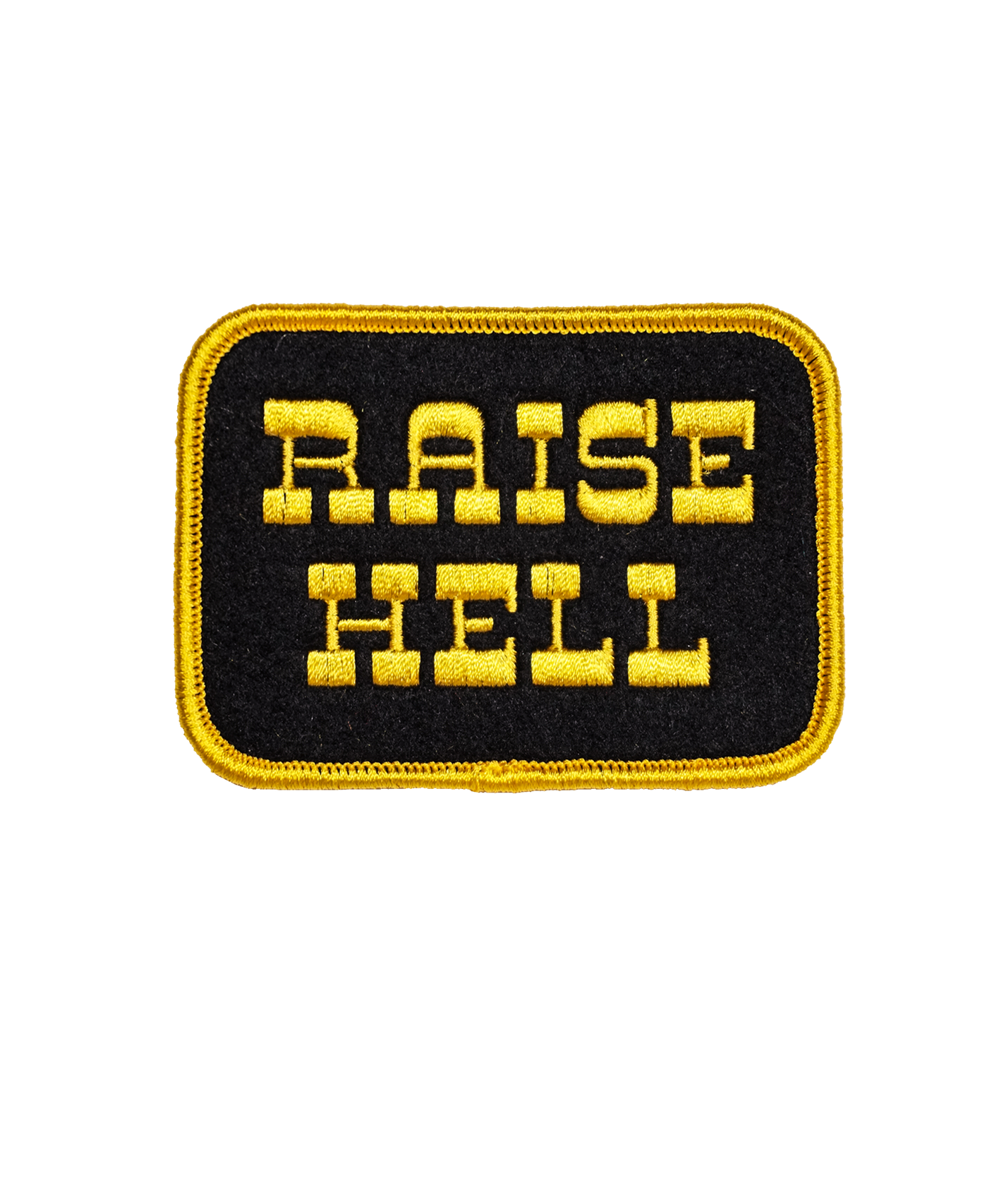 Raise Hell Embroidered Patch | Oxford Pennant