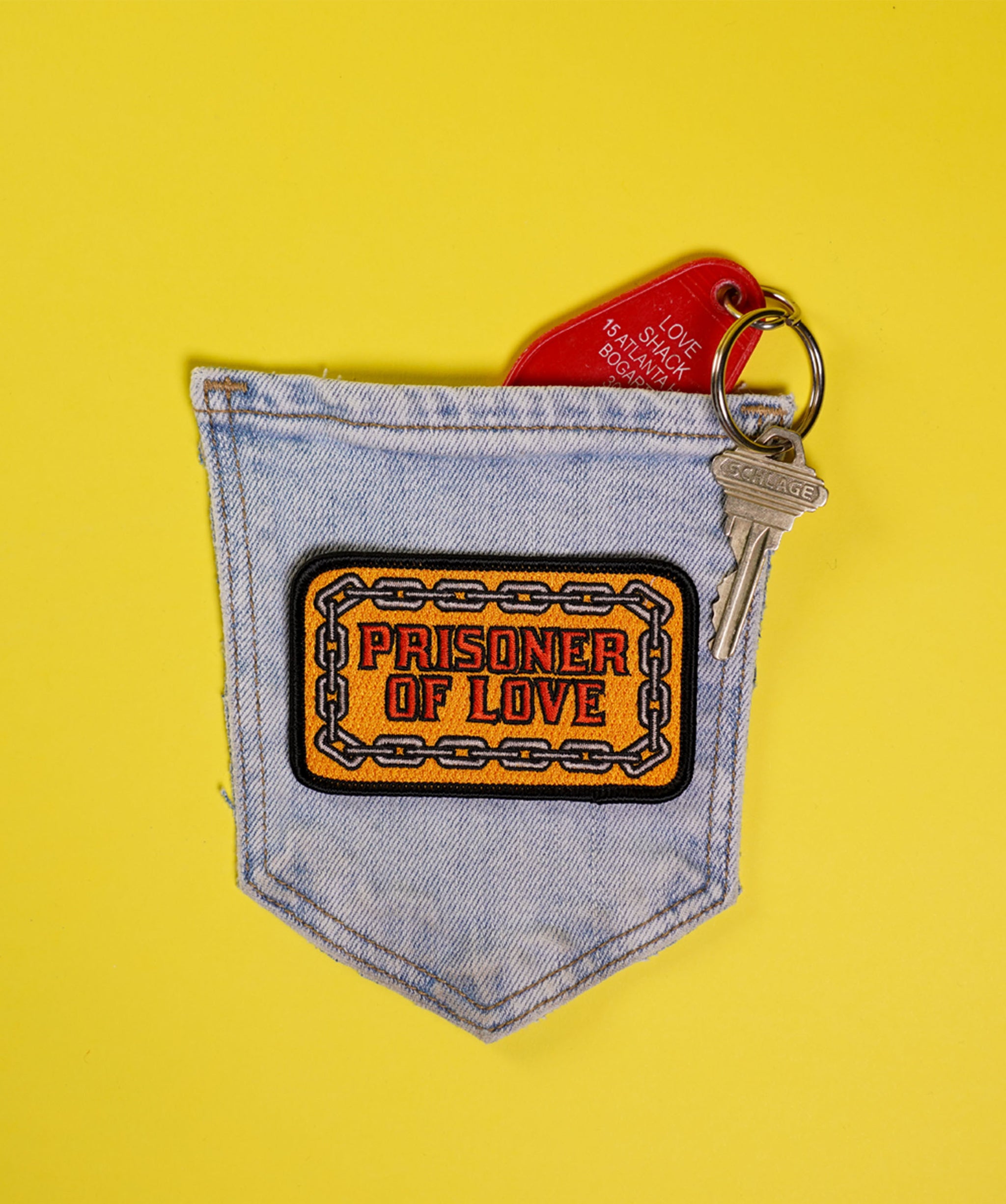 Prisoner of Love Embroidered Patch – Oxford Pennant