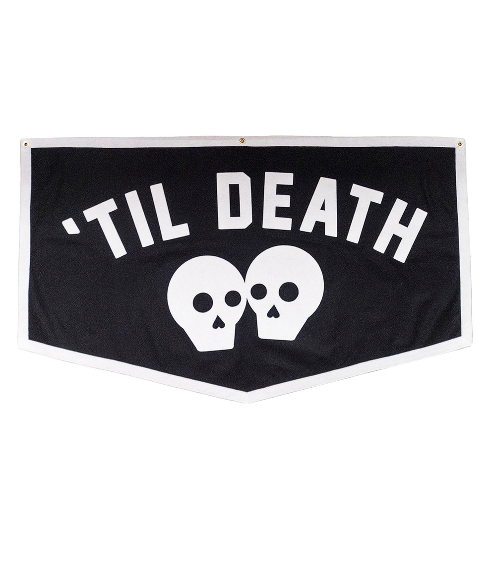 Til Death Wedding Banner | Oxford Pennant