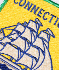 Connecticut Embroidered Patch | Oxford Pennant