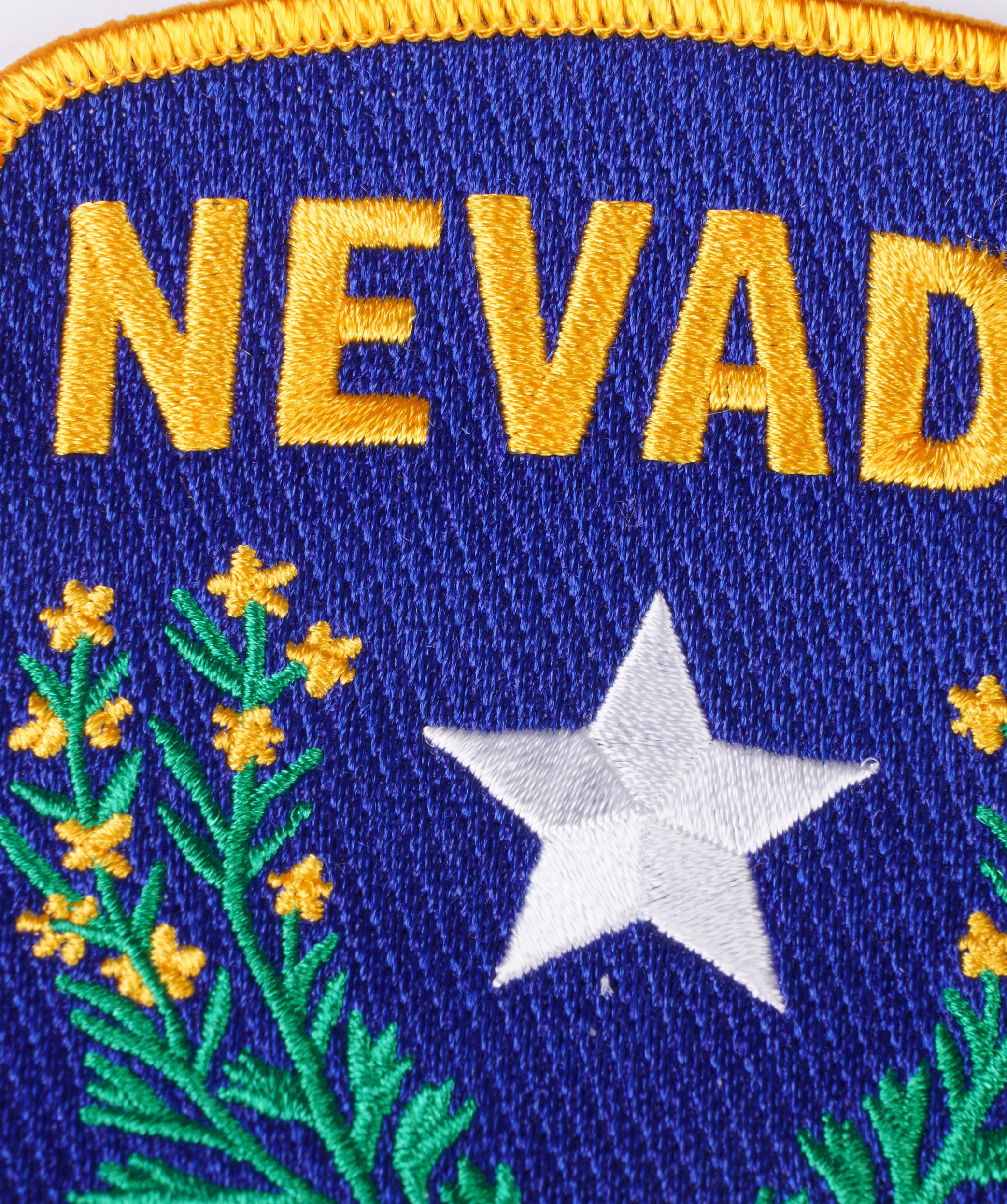 Nevada Embroidered Patch | Oxford Pennant