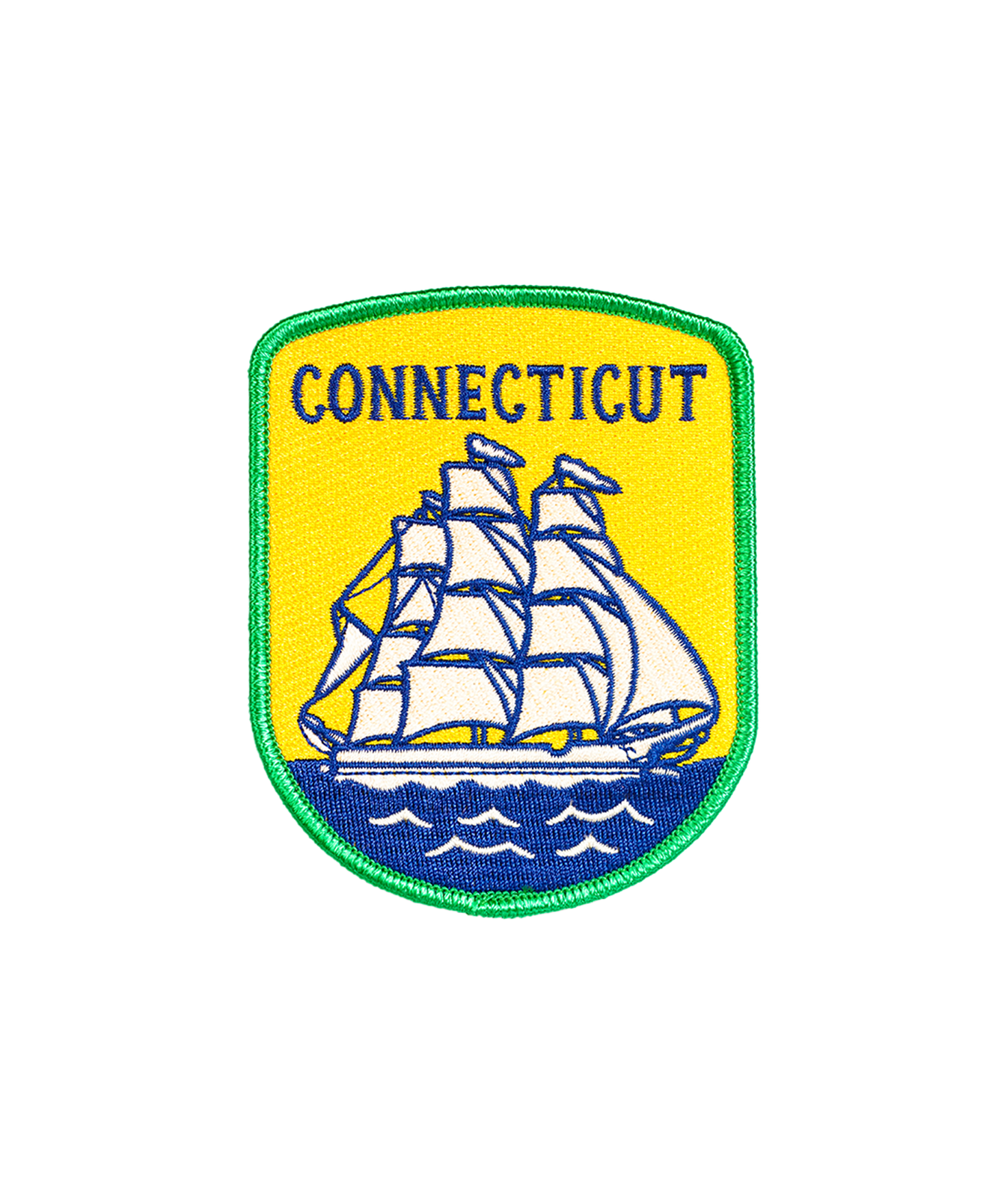 Connecticut Embroidered Patch | Oxford Pennant