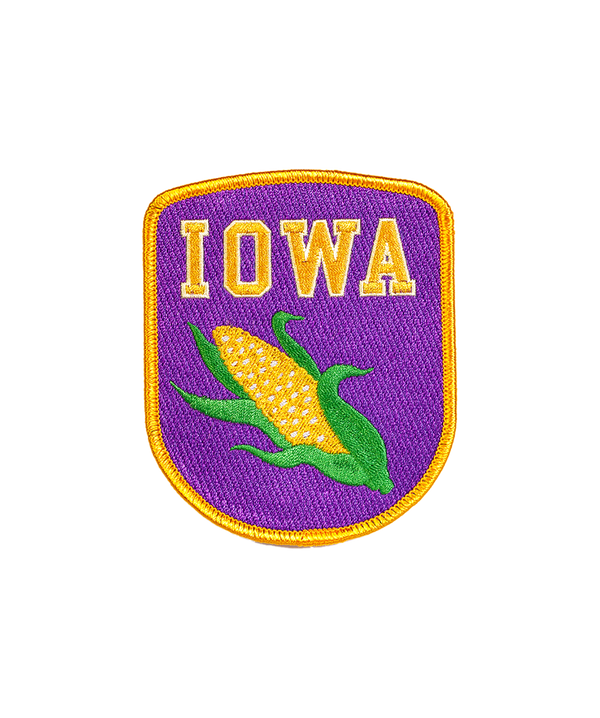 Iowa Embroidered Patch | Oxford Pennant