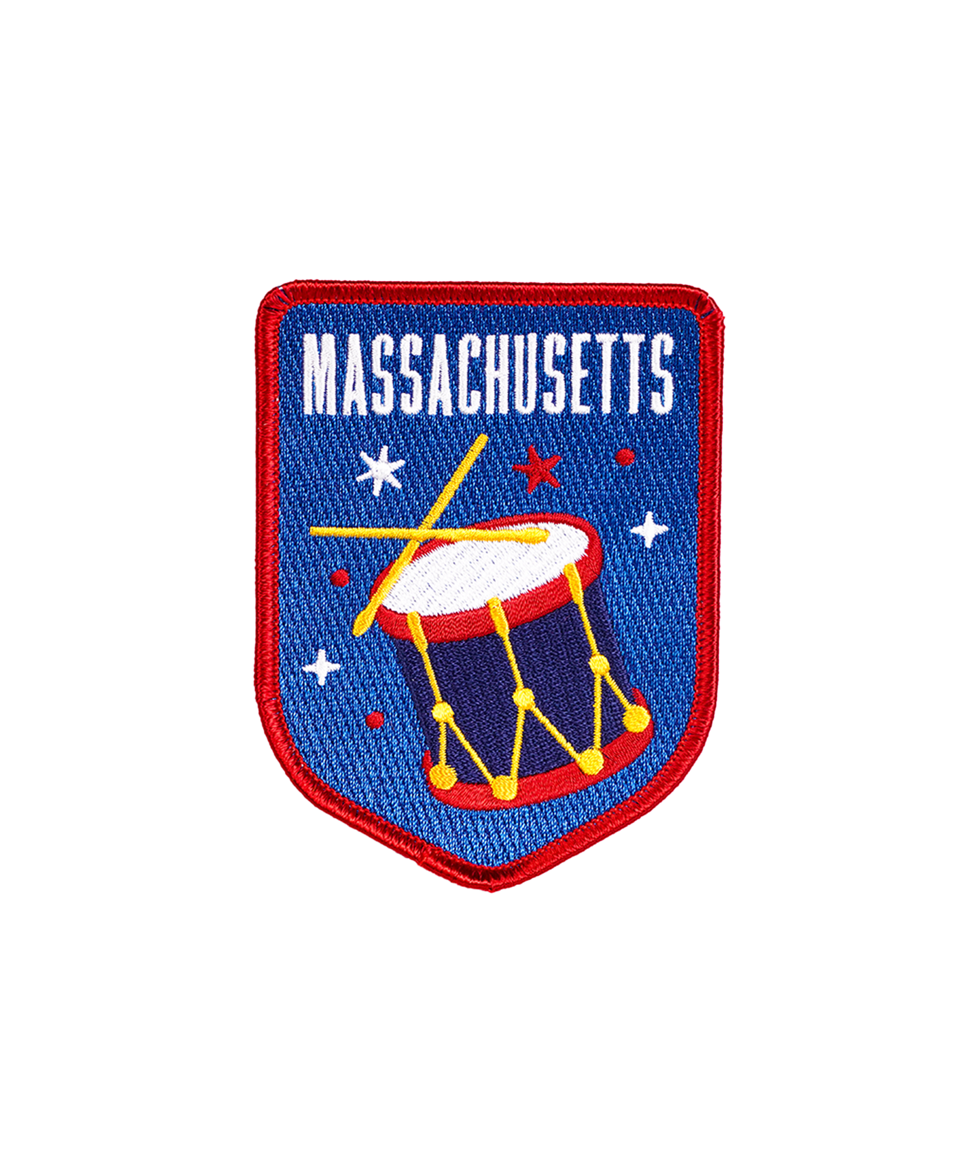 Massachusetts Embroidered Patch | Oxford Pennant