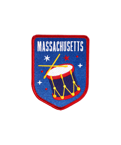 Massachusetts Embroidered Patch | Oxford Pennant
