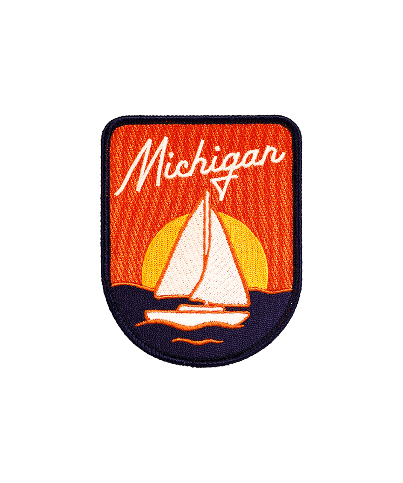 Michigan Embroidered Patch | Oxford Pennant