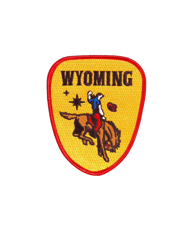 Wyoming Embroidered Patch | Oxford Pennant