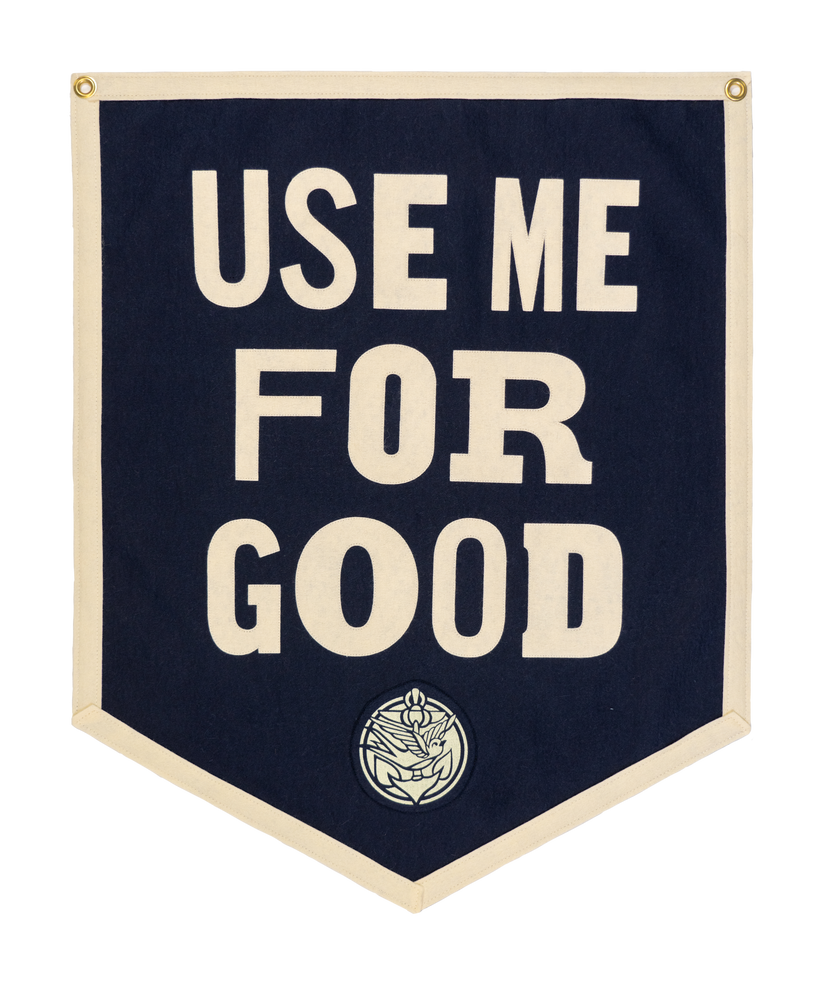 Use Me For Good Banner • Jason Isbell x Oxford Pennant