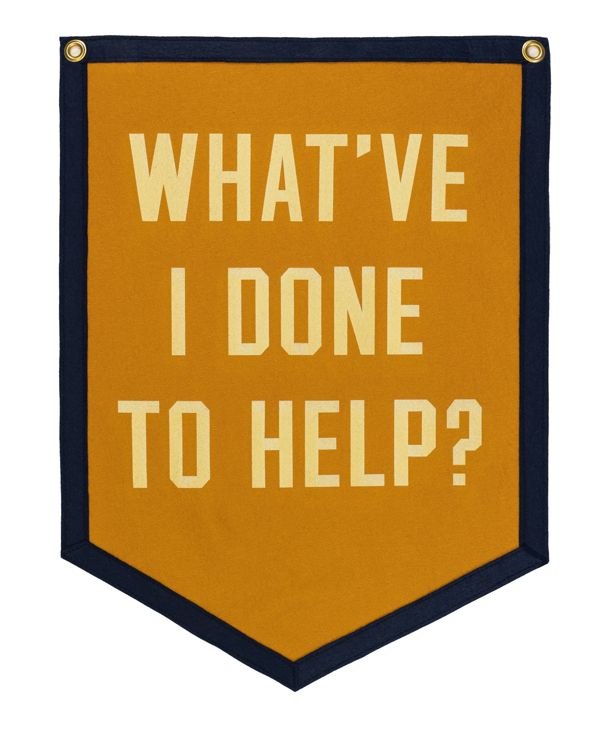 What've I Done To Help Camp Flag • Jason Isbell x Oxford Pennant