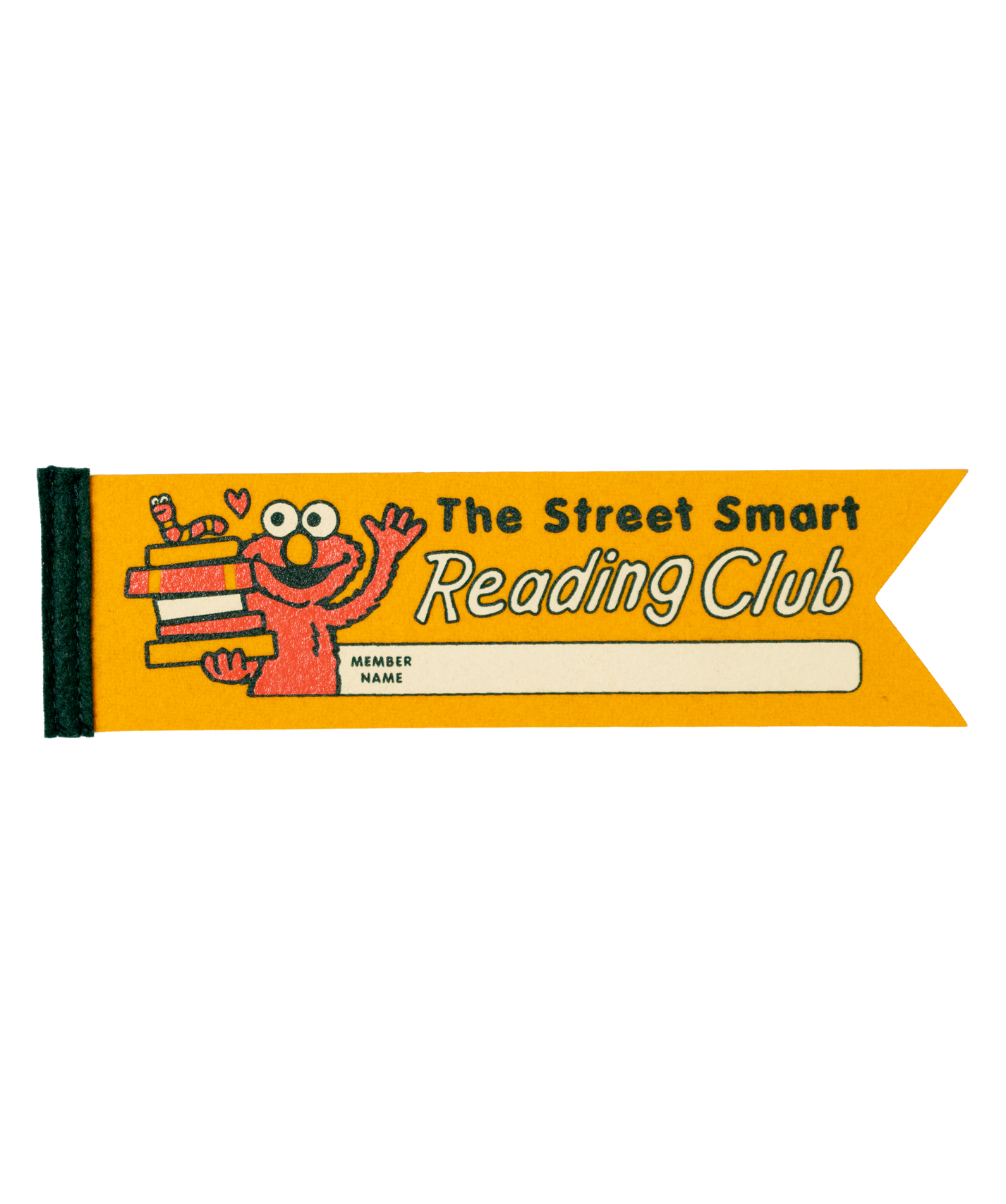 Elmo Hey There Boookworm Bookmark | Sesame Street x Oxford Pennant