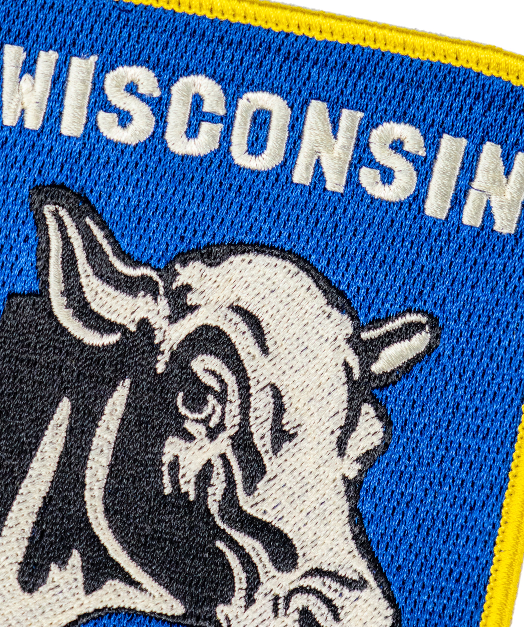 Wisconsin Embroidered Patch | Oxford Pennant