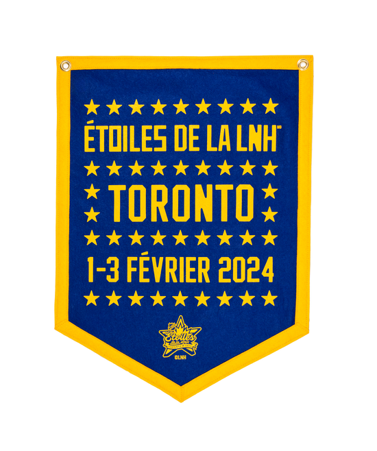 2024 NHL® All-Star French Camp Flag | NHL x Oxford Pennant