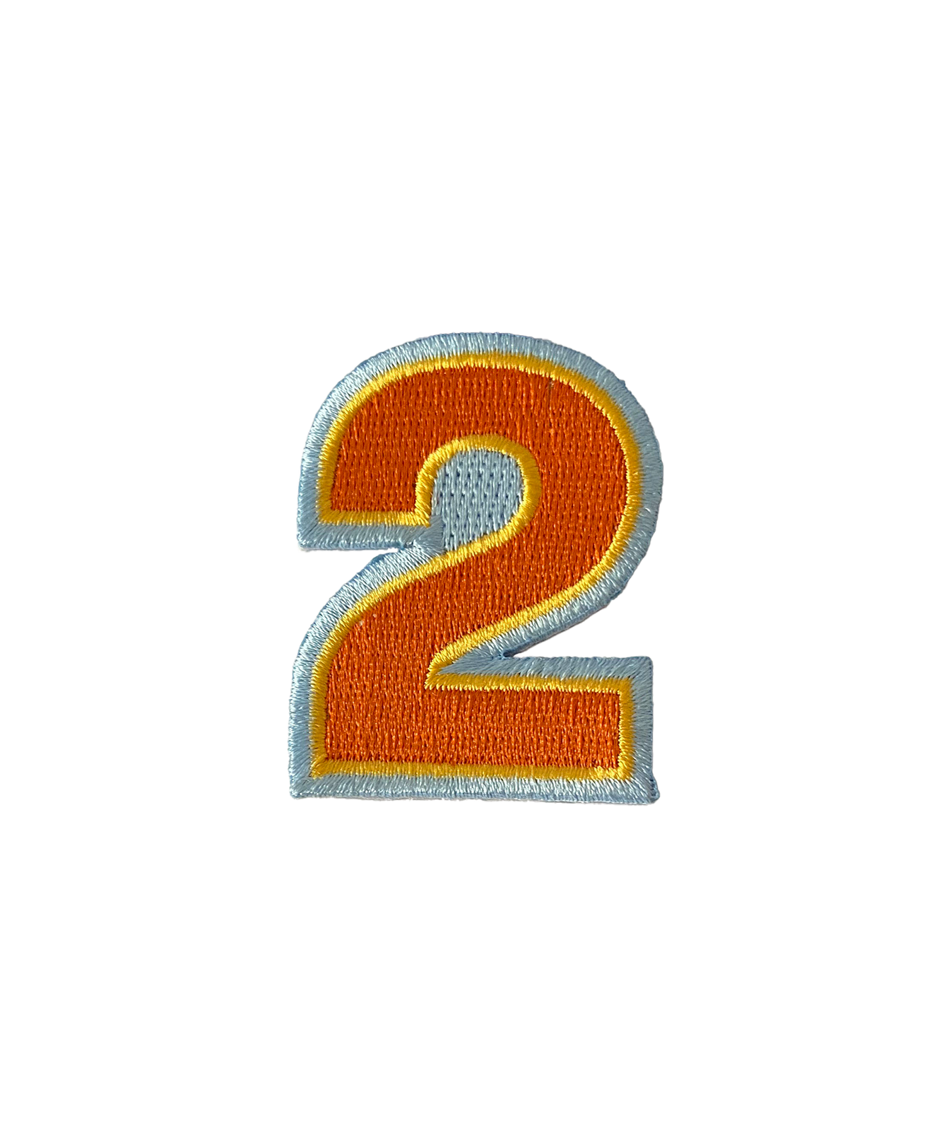 #2 Embroidered Patch | Oxford Pennant