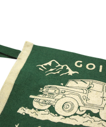 Going to the Mountains is Going Home Pennant | Oxford Pennant