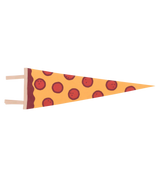 Pizza Slice Pennant | Oxford Pennant