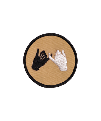 Pinky Swear Embroidered Patch | Oxford Pennant