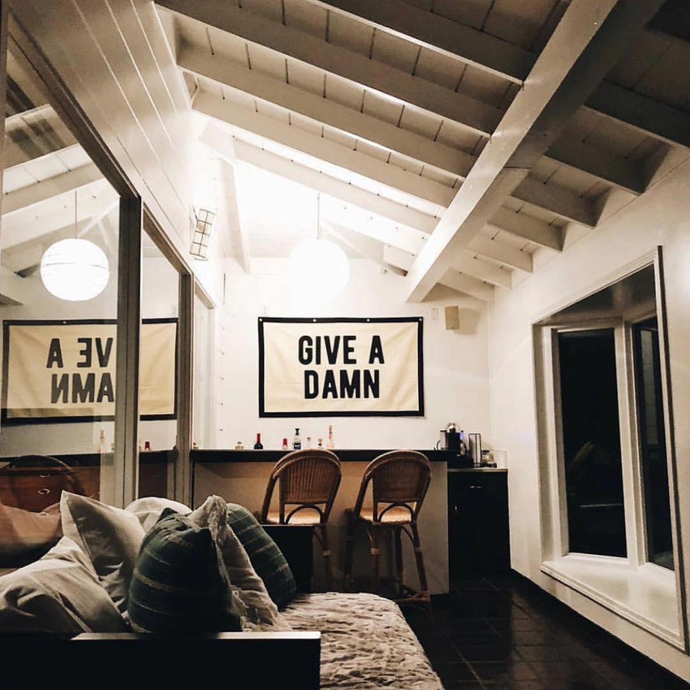 Give a Damn Championship Banner | Oxford Pennant