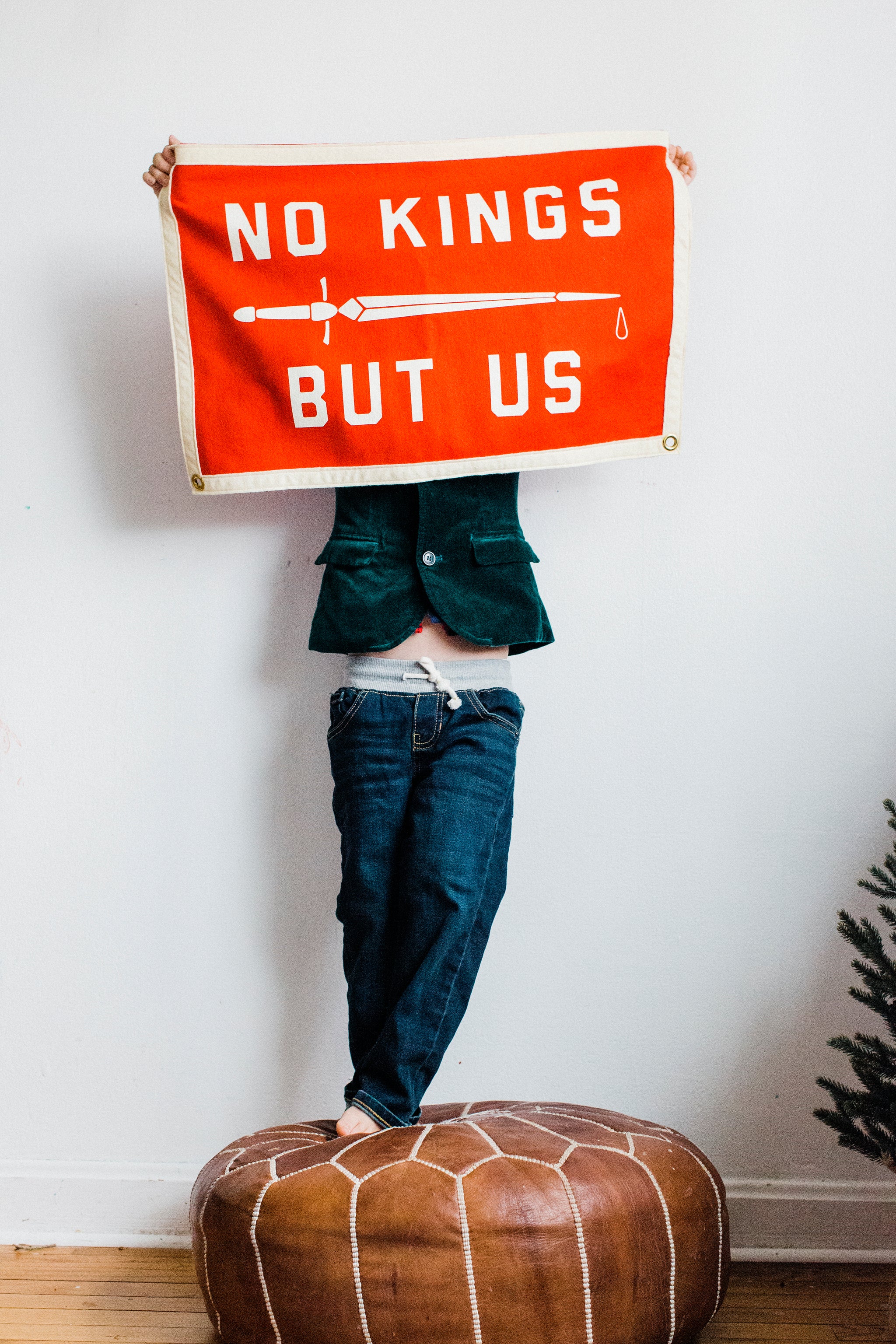 No Kings But Us Camp Flag | United By Blue x True Hand Society x Oxford ...